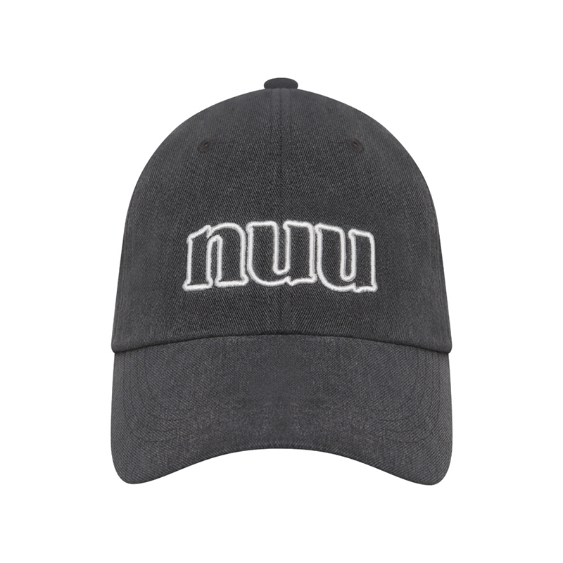 [nuu] [유튜버 PICK] NUU LOGO BALL CAP (CHARCOAL) - nuu | 리켓