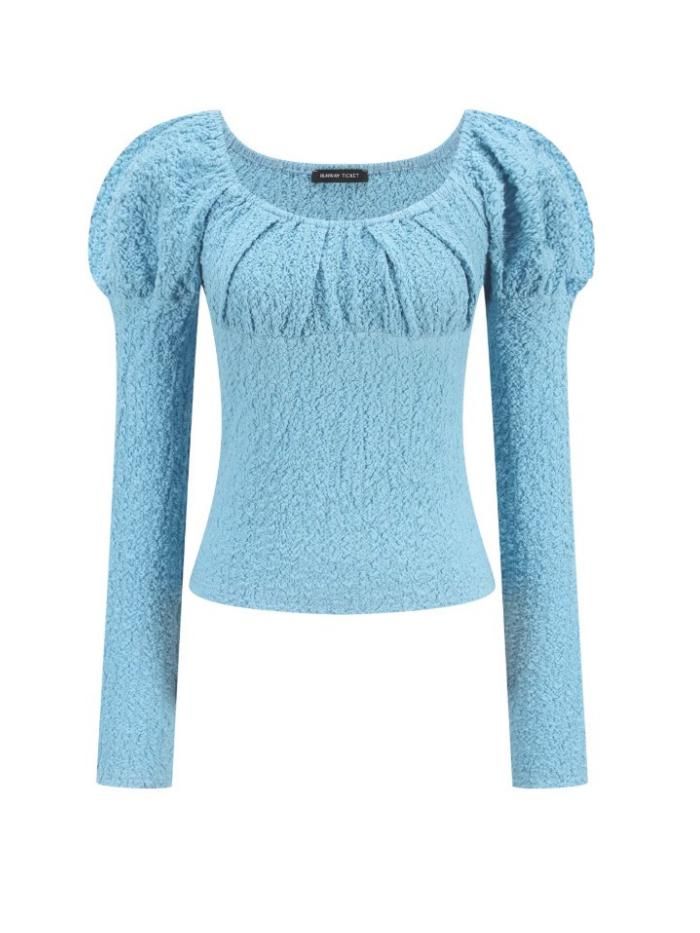 [RUNWAY TICKET] Juliet's Night Long Sleeve_Blue - RUNWAY TICKET | 리켓