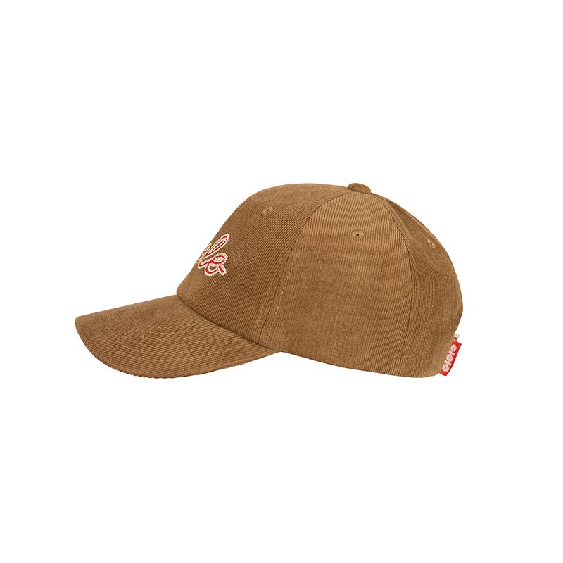 [OLOLO] Cursive Cord Cap - Brown - OLOLO | 리켓