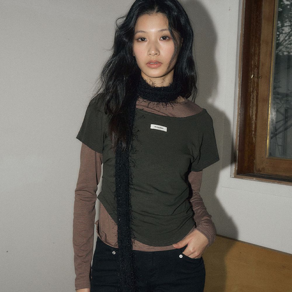 [HELENE PARIS] 포엠 레이어드 롱 슬리브 [ST포레스트] - HELENE PARIS | 리켓