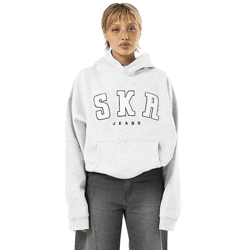 [SISTERS AND SEEKERS] Official SKR Logo Hoodie in Passive - SISTERS AND ...